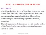 Problem Solving And Python Programming Pdf