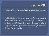 Psycopg2 Connect To Postgresql Using Python Script Pptx