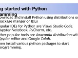 Python Programming For Basic Level Students Pptx