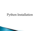 Python 00 Introduction And Installing Ppt