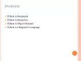 Python Concepts Pptx