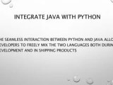Integrating Java With Python Pptx