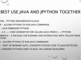 Integrating Java With Python Pptx