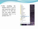 Python Programminig And Introduction Pptx