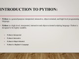 Python Basic Pptx With Data Types Lists And Tuples With Dictionary
