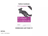 Python Cookbook Pdf