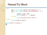 Python Exception Handling Pdf