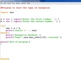 Python Exception Handling Pdf