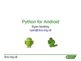 Python For Android Odp