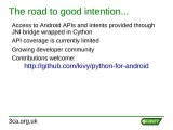 Python For Android Odp