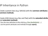 Python Oop Class 2 Inheritance Pptx