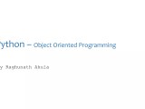 Python Object Oriented Programming Ppt Free Download