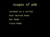 Introduction To The Python Debugger Pdb Pptx