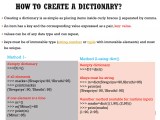 Python Tuples And Dictionary Pdf