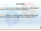 Python While Döngüsü Pdf