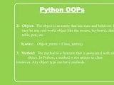 Python1 Object Oriented Programming Pptx