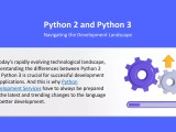 Comparison Between Python 2 And Python 3 Pdf