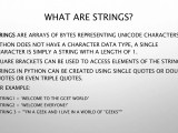 Strings In Python Pptx