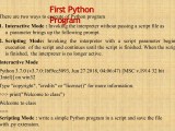 Introduction To Python Programming Concepts Pptx