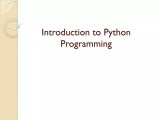 Introduction To Python Pdf