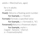 Python Built In Functions Pptx