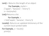 Python Built In Functions Pptx