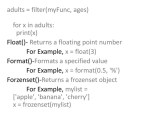 Python Built In Functions Pptx Programming Languages Computing
