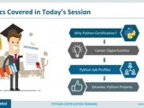 Python Certification Data Science With Python Certification Python