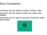 Python Comments And Variables Pptx