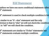 Python Conditional Statement Pptx