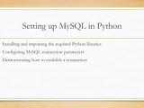 Pythondatabaseapi Presentation For Database Pptx