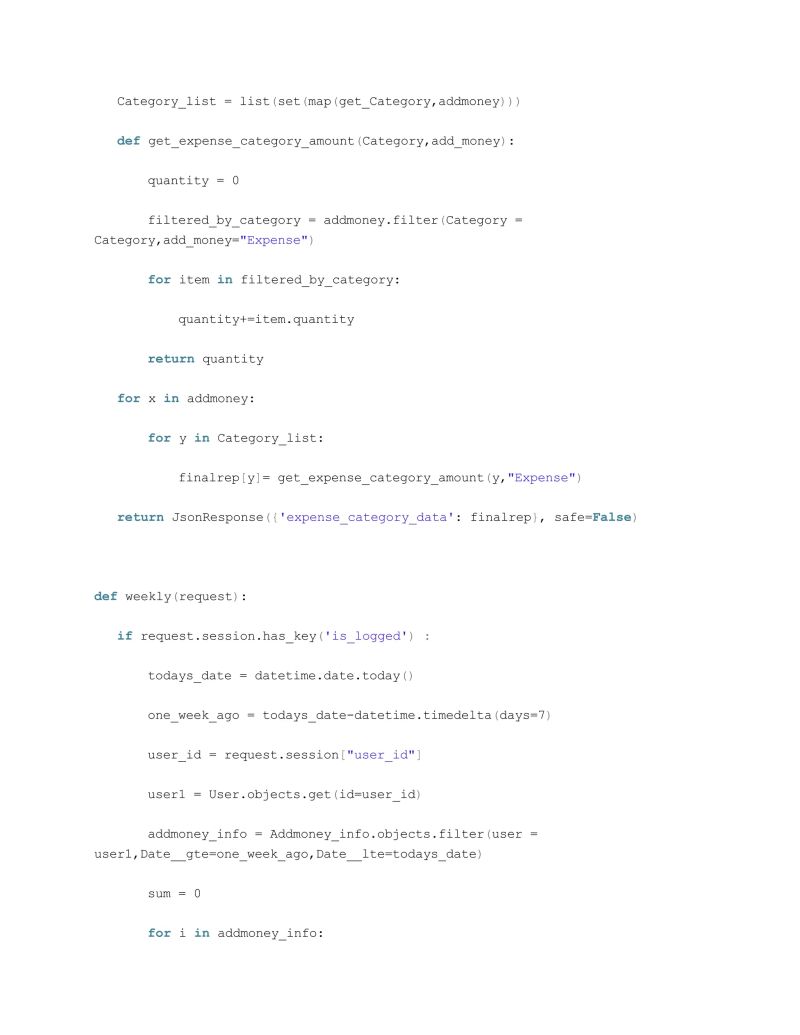 Python Expense Tracker Project With Source Code Pdf - Ultra HD Dark Design - 4K