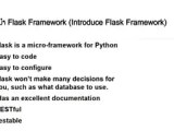 Python Flask Framework Pdf