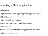 Python Flask Presentation Pptx