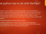 Python For Devops Use Pptx