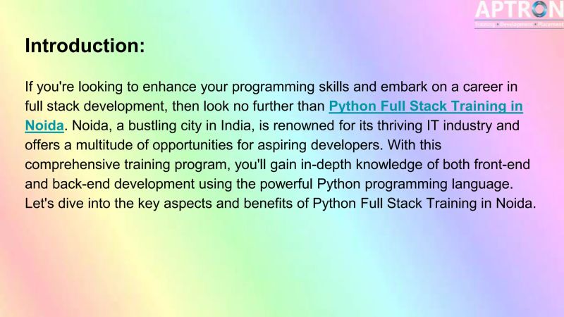 Ppt Best Python Full Stack Training Course In Noida With Placement - Premium Mountain Pattern Gallery - Ultra HD