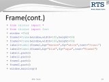 Python Gui Programming Ppt