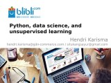 Python Data Science And Unsupervised Learning Pdf
