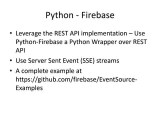 Python Integration With Firebase Pptx