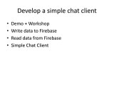 Python Integration With Firebase Pptx