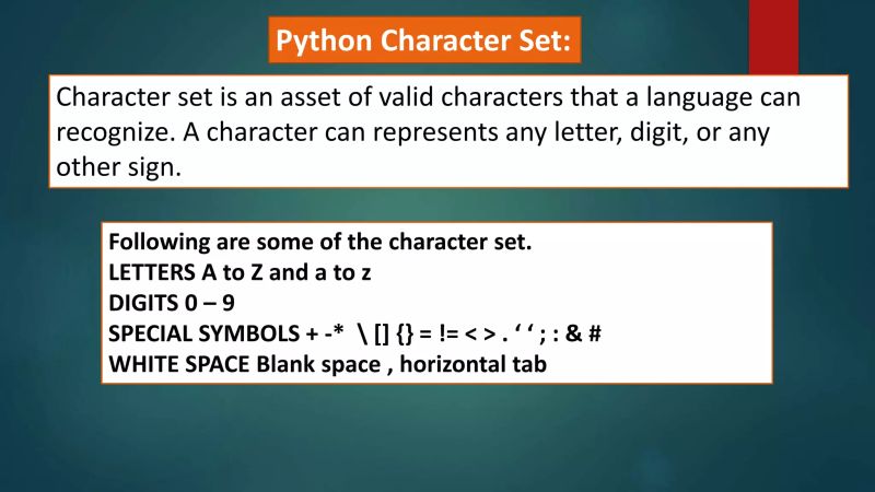 Class Ix Lp Part B Unit 4 Introduction To Python Python Character Set - Sunset Art Collection - HD Quality