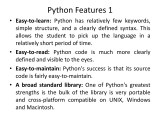 Python Introduction Ppt Programming Languages Computing