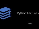 Python Lecture Notes Pptx