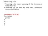 Python List Concept Pptx