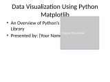 Python Matplotlib 13 Slides Pptx