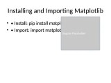 Python Matplotlib 13 Slides Pptx