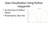 Python Matplotlib 13 Slides With Diagrams Pptx