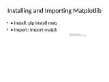Python Matplotlib 13 Slides With Diagrams Pptx