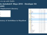 Python Maya 2018 Setup Note Ppt