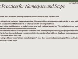 Python Namespace Pdf